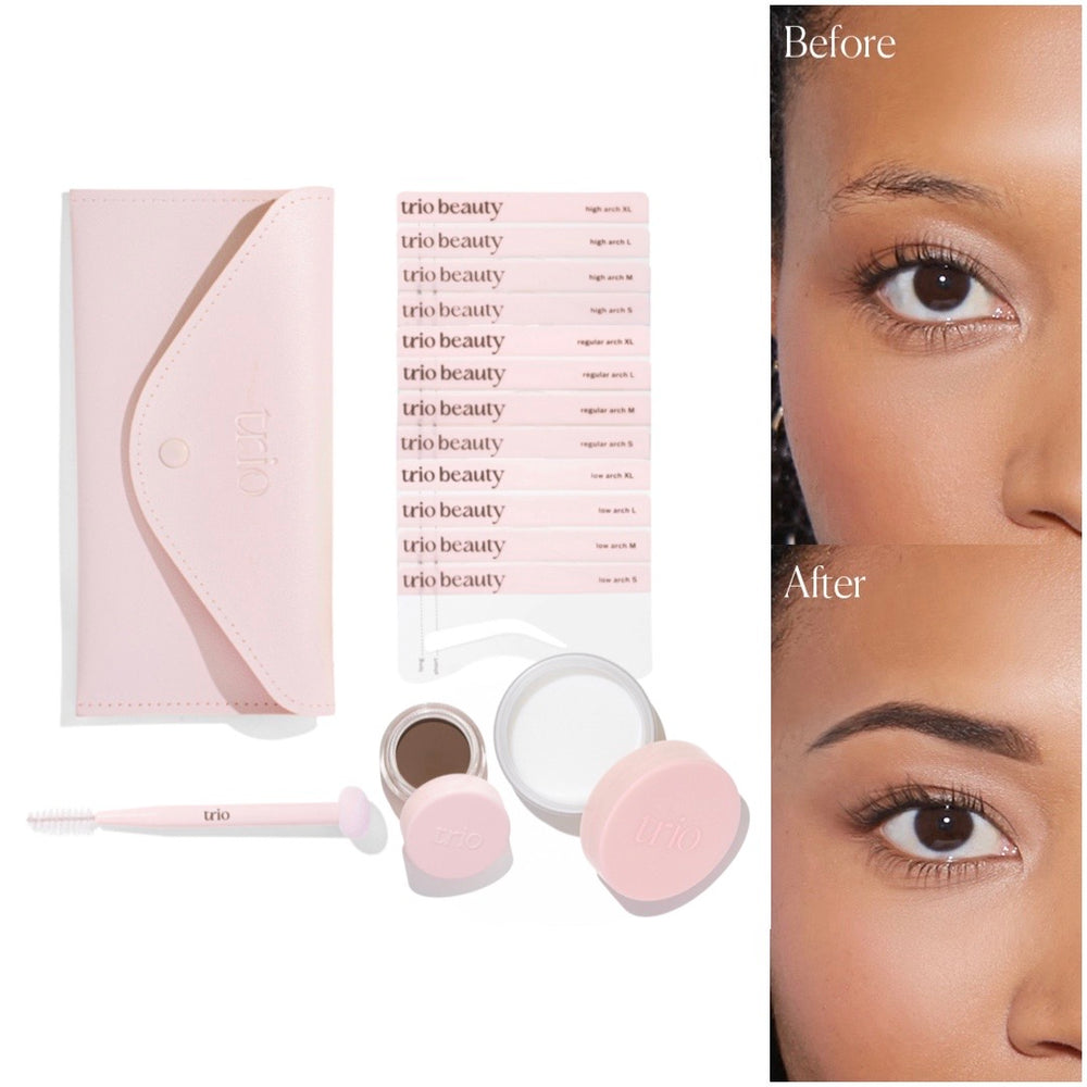 Complete Brow Trio® Set| Eyebrow Stencil Kit | Trio Beauty